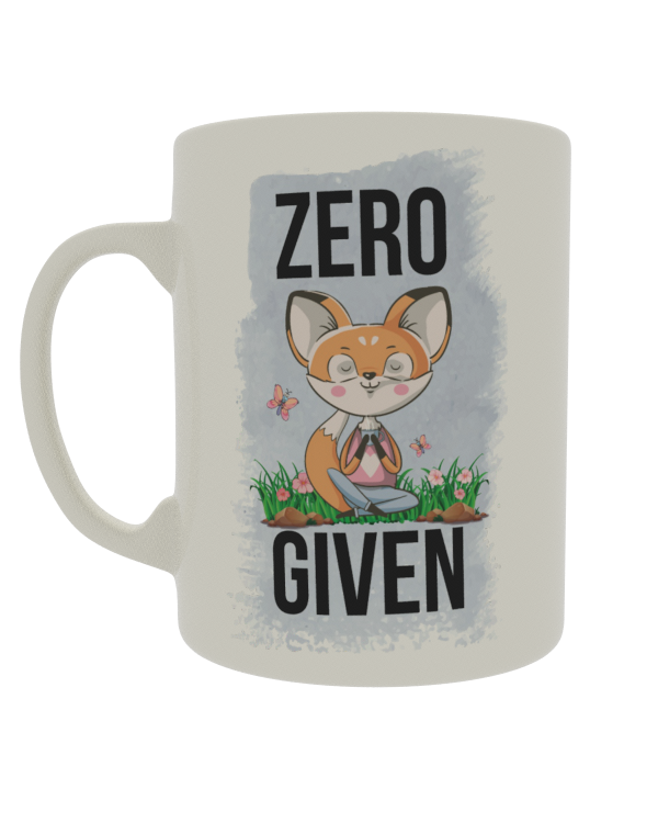 Zero fox Given, Namaste – What The Mug New Zealand